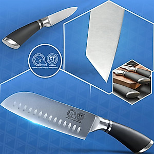XYJ Knives Authentic Since 1986,Chef Knife Professional Set with Bag,Cleaver Butcher Knife for Meat Cutting