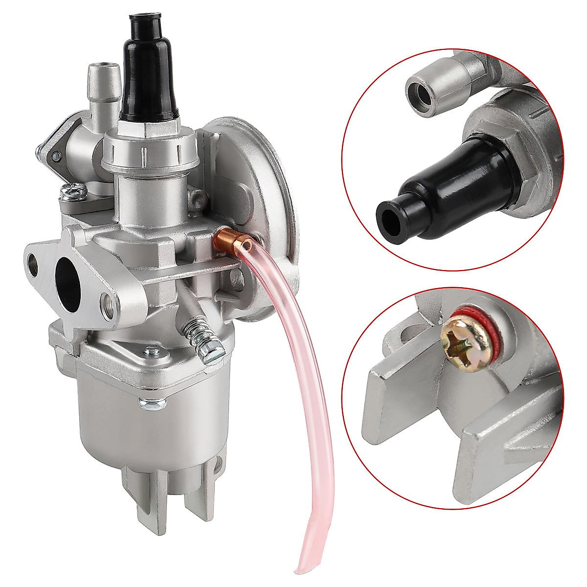 AUTOKAY Carburetor for COOLSTER QG50 DB49A 2 Stroke Pocket Bike Carb 49cc MTA1 MTA2 CA14