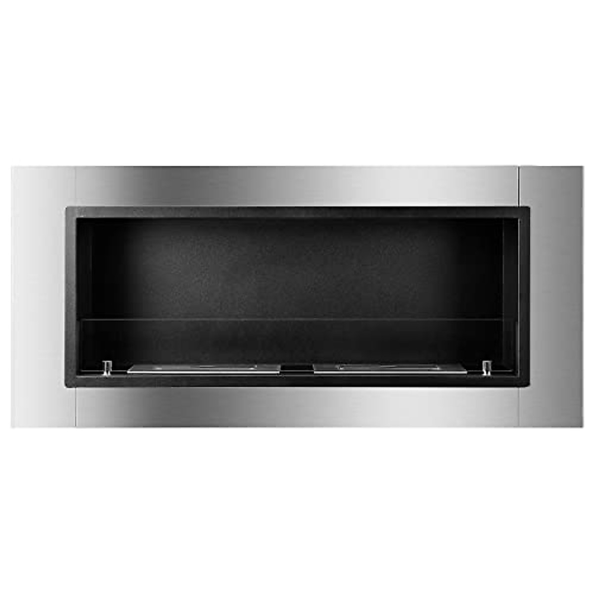 Recessed Wall Ventless Bio Ethanol Fireplace - Lata | Ignis