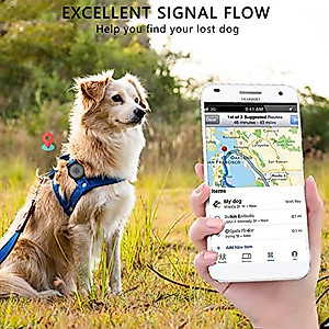 2 Pack Airtag Dog Collar Holder for Apple Airtag, Protective Airtag Case for Dog cat Collar, TPU Anti-Lost Air Tag Cover Compatible with Apple Airtag Track, Pet Collar Airtag Protector