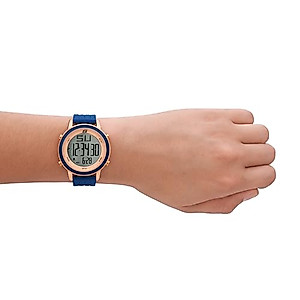 Skechers Women's Westport Digital Chronograph Watch, Color: Rose Gold, Navy (Model: SR6010)