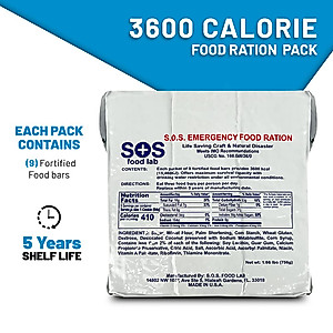 UrbanPrepp 72 Hour Survival Box - 1 Person Emergency Food, Water, Thermal Blanket, Emergency Rations for Floods, Blackout, Earthquake, Car, Work, School (UrbanPrepp Essential 72 Hour Survival Box)