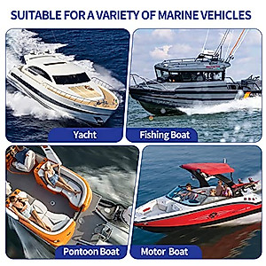 Boat Hatch Cover ABS 4 inch White Non Slip Inspection Hatch w/Detachable Cover