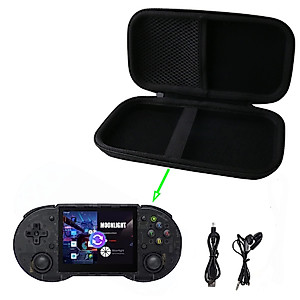 WERJIA Hard Carrying Case Compatible with RG353P/RG353PS Handheld Game Console