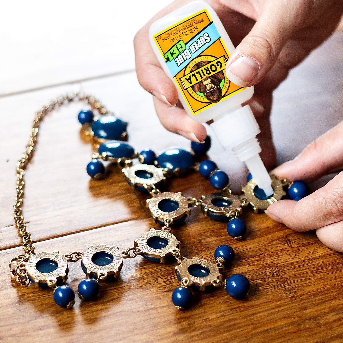 Gorilla Super Glue Gel, 20 Gram, Clear, (Pack of 1)