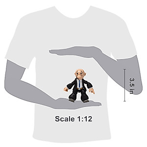 Boss Fight Studio Castor OYL Popeye Classics Wave 1 Collectible Action Figure – Highly Articulated Figurine and Accessories Including Eugene The Jeep, Bernice The Whiffle Hen, & Removable Hats – 1:12