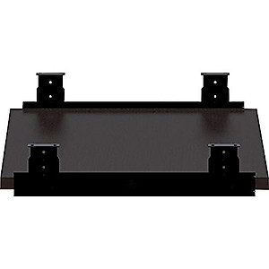 Lorell Essentials Keyboard Tray, 26" x 15" x .08", Espresso