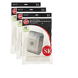 9 Hoover Duros Type SR Vacuum Bags with MicroFiltration Vacuum Cleaners, HO-101010SR, 401010SR, S3590, S3591, S3590HV