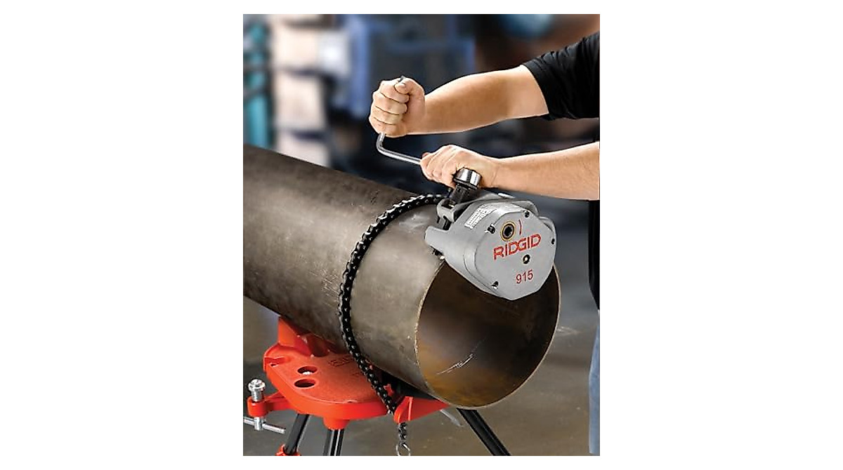 RIDGID 460-12 Portable Chain Vise for Pipe Work