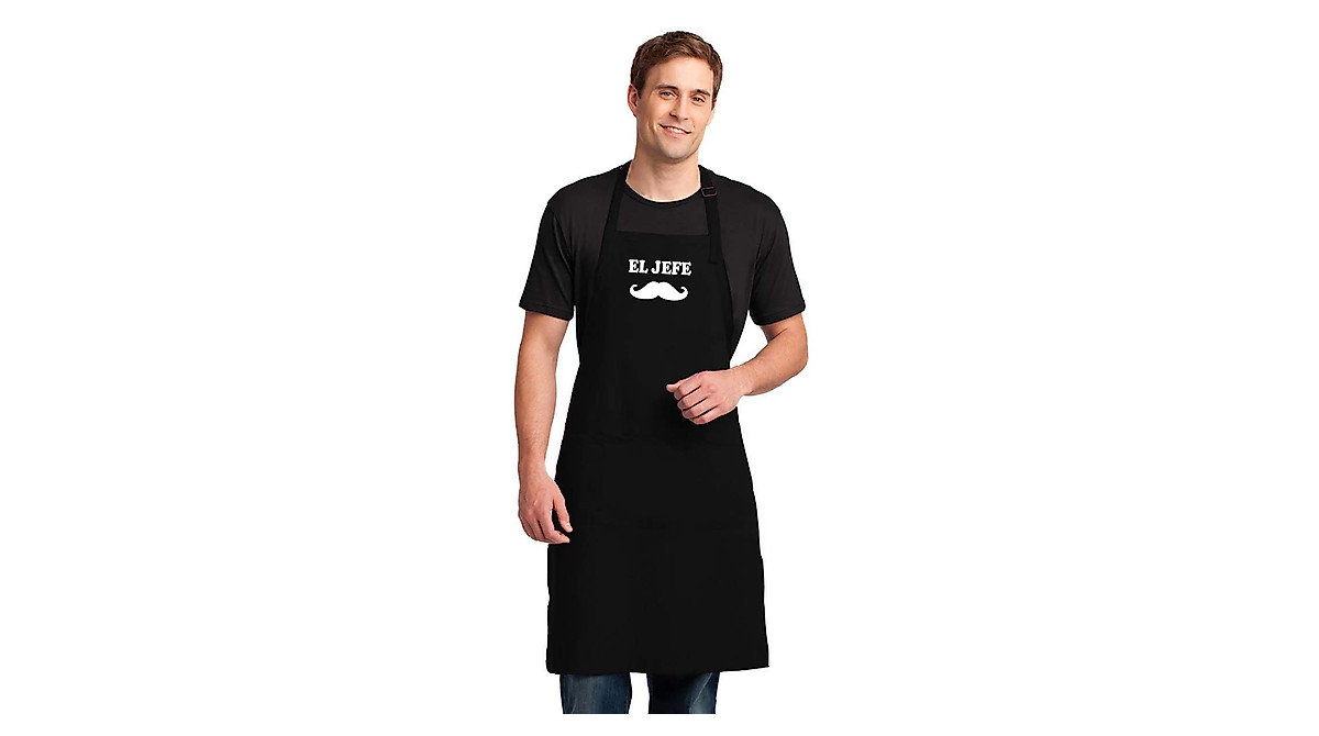 El Jefe Funny Boss Apron | Gift for Any Occasion