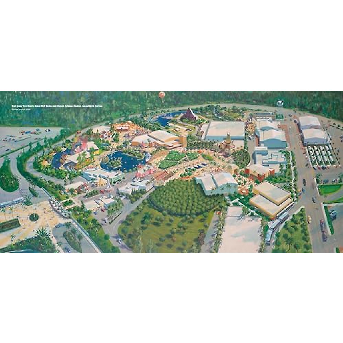 Maps of the Disney Parks: Charting 60 Years from California to Shanghai (Disney Editions Deluxe)