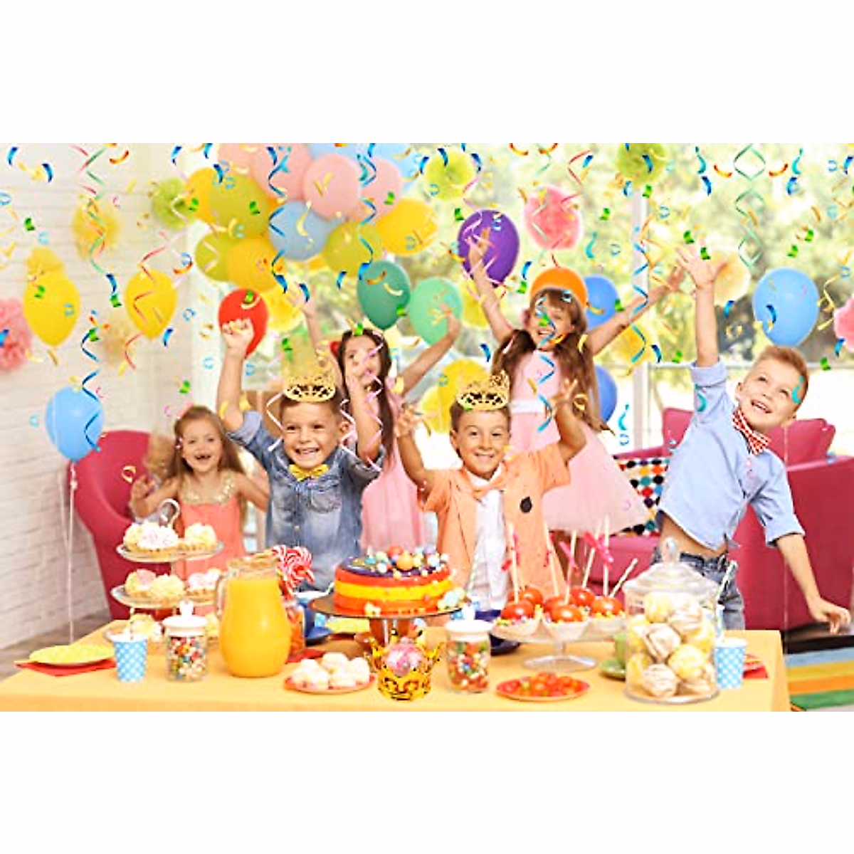 24 Pcs Gold Crown Candy Boxes with Dome, Fillable Golden Decorative Crown Candy Storage Boxes for Candies Chocolates Dessert Table Super Cute Plastic Crown Candy Containers for Baby Kid Party Favor