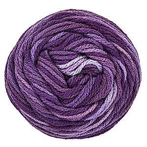 Red Heart Super Saver Economy Yarn, Purple Tones (E300.0546)