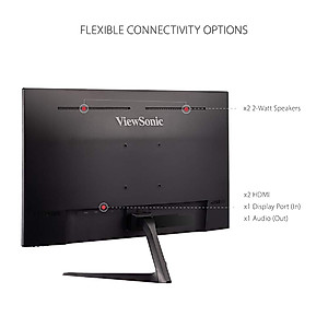 ViewSonic OMNI VX2718-P-MHD 27 Inch 1080p 1ms 165Hz Gaming Monitor with Adaptive Sync, Eye Care, HDMI and DisplayPort, Black