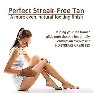 GAIYAH Self Tanning Mitt, Self Tanner Mitt Self Tanning Mit Tanning Mitts Self Tanner Mitt Applicator Tanning Glove For Self Tan Mit，Self Tan Mitt Applicator