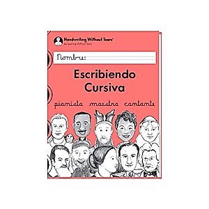 Learning Without Tears Escribiendo Cursiva (Spanish)-Handwriting Without Tears Grade 3, Cursive, Letters, Words, Sentence Practice-School and Home use