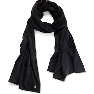 Coolibar UPF 50+ Women's Bhakti Sun Shawl - Sun Protective (One Size- Black)