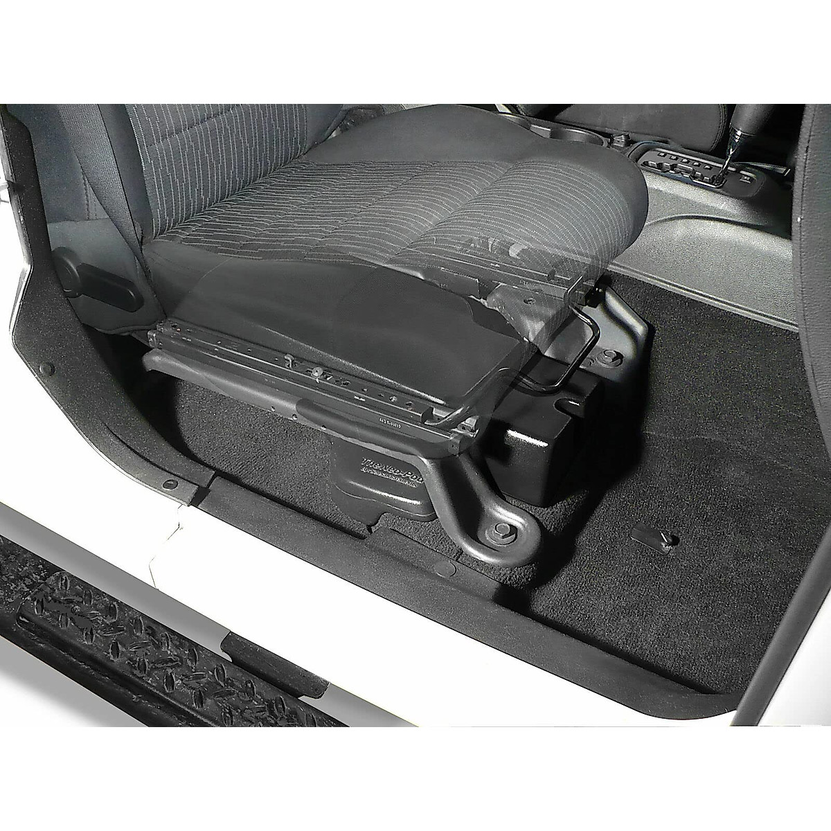 Select Increments 2007-2017 Jeep Wrangler Unlimited JK Neo-Pod Subwoofer Enclosure With Kicker 8" Subwoofer & Kicker Amplifier 31649KL