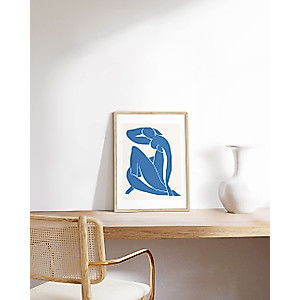 HAUS AND HUES 11x14 Wood Picture Frame - 11x14 Frame Wood Natural Wood Frame 11x14 Picture Frame Wood Picture Frames 11x14 Frame Art Poster Frames 11x14 Document Frames for 11x14, Beige Framed