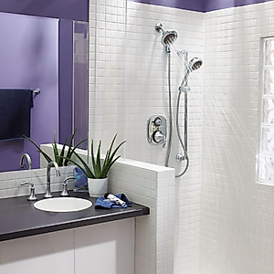 Moen Icon Chrome 5-7/8" One-Function Showerhead with 2.5 GPM Flow Rate, S6312