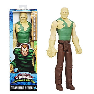 Hasbro B6388 Marvel Titan Hero Toy - Sandman 12 Inch Action Figure - Ultimate Spider-Man v Sinister 6