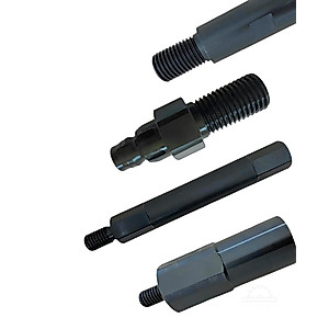 Core Drill Shaft Adapter - 6 Slot - Quick Release to 1 1/4" - 7 Threads Compatible with Hilti and More