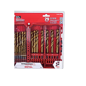 Milwaukee 48-89-4672 Impact Duty Titanium Drill Bit Set (29 Piece)