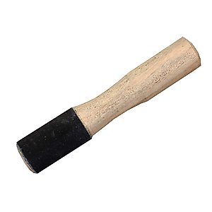 Tibetan Hard Wood Singing Bowl Leather-Wrapped Striker, Mallet