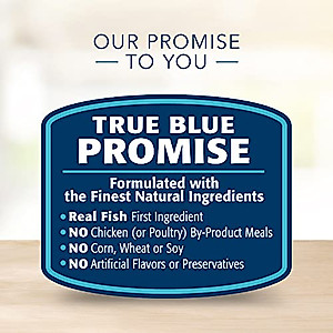 Blue Buffalo Basics Skin & Stomach Care Grain Free, Natural Indoor Adult Dry Cat Food, Fish & Potato 11-lb