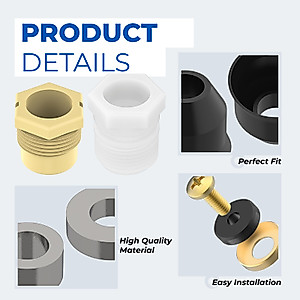 Xinafan 630-7755 Wall Hydrant Repair Kit Compatible with Prier Faucet Repair Kit 500 400 300 Series Part Accessories Pressure Vacuum Breaker Outdoor Faucet Wall Hydrants Replacement