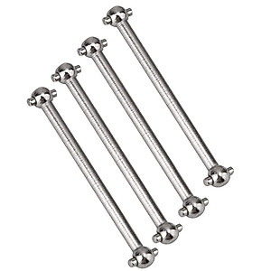 RC Car Drive Shafts, 4 Pcs Metal Dog Bone Drive Shafts for 1/18 RC Car AccessoryModel car Accessories