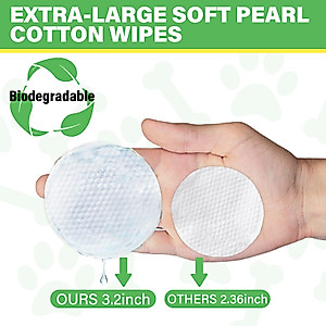 Pet Care Bundle, Tear Stain Remover and Finger Wipes – Gentle, Safe, and Convenient Eye and Ear Cleaning for All Breeds and Ages