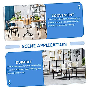 Couch Risers Leveling Furniture Foot Adjuster Couch risers Desk Riser Adjustable feet Sofa Chair Vanity 20pcs Floor Furniture