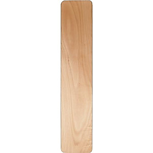 Flash Furniture Gael 8' Wood Folding Training and Event Table, Rectangular Folding Training Table with Smooth Clear Coated Finished Top, Natural