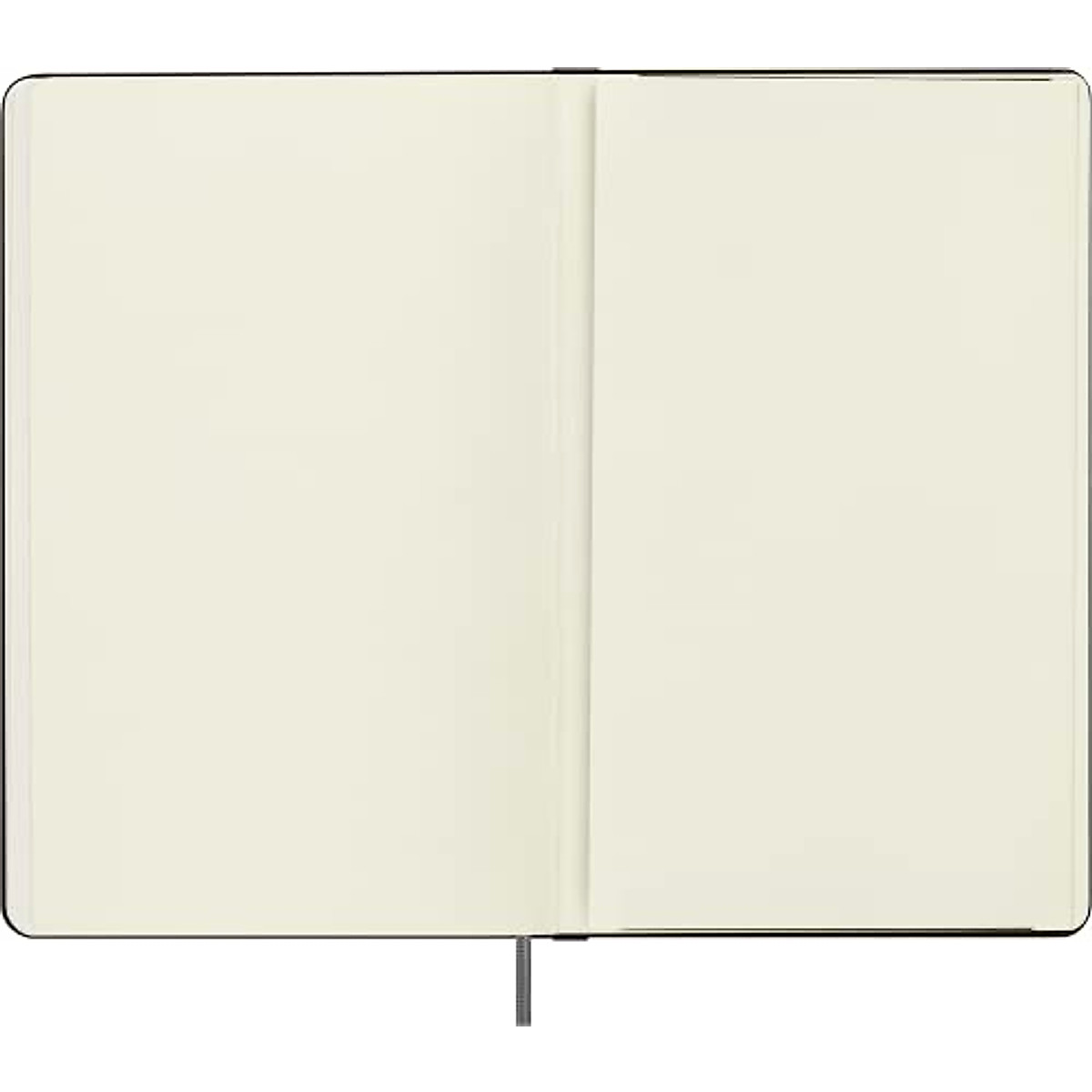 Moleskine Smart Notebook, Large, Plain, Black, Hard Cover (5 x 8.25)
