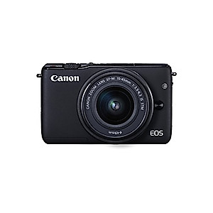 Canon EOS M10 Mirrorless Camera Kit with EF-M 15-45mm Image Stabilization STM Lens Kit