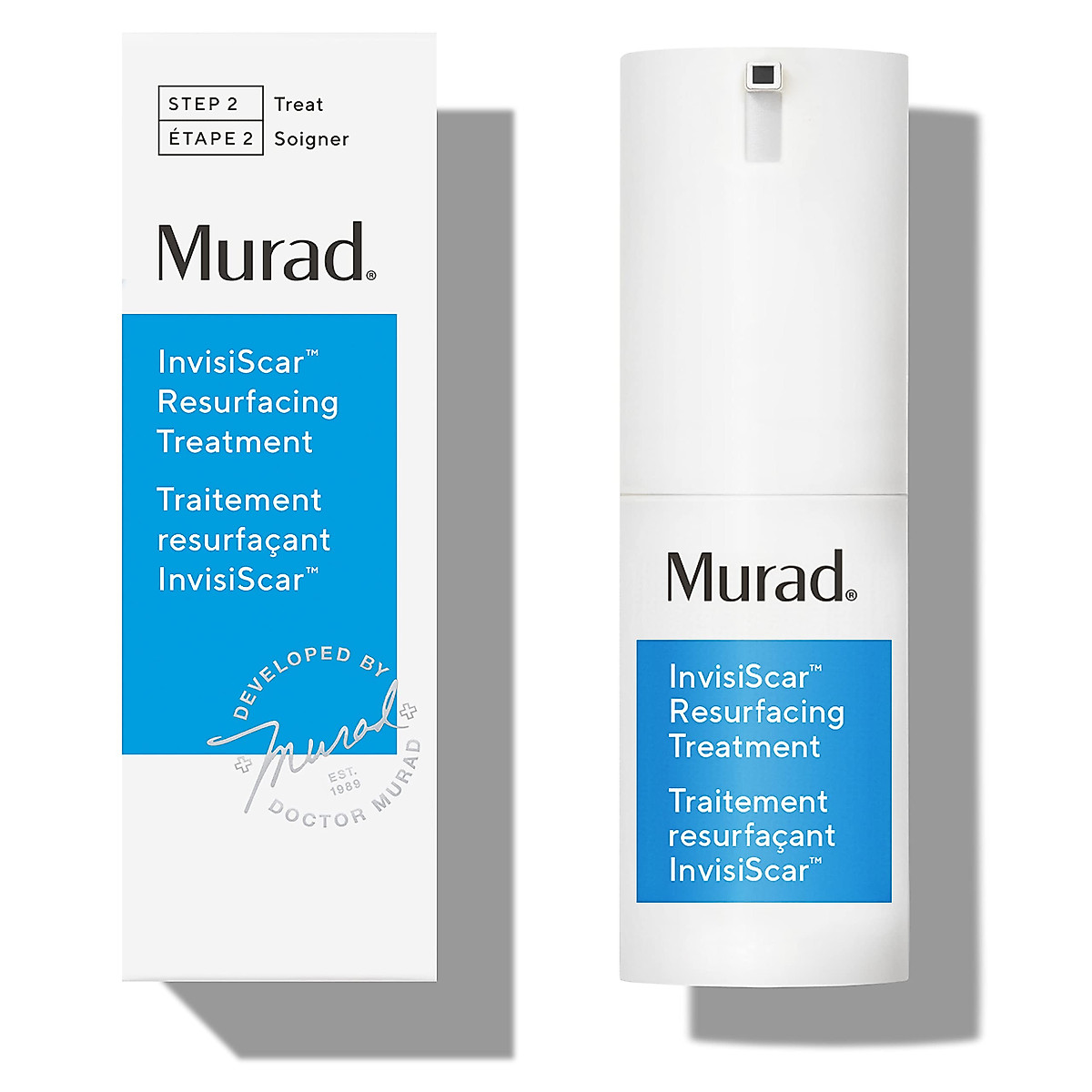 Murad InvisiScar Resurfacing Treatment for reducing the appearance of Acne Scars and Dark Spots, 0.5 Fl Oz