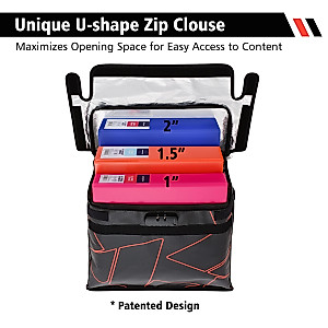 FLAYPAL Fireproof and Waterproof Document Bag with Lock and Interior Zipper Pouch. U.S Patented Fully Enclosed Bag Design. Fire Safe Storage for Important Documents, Files & Valuables, 16"x12.6"x6.5"