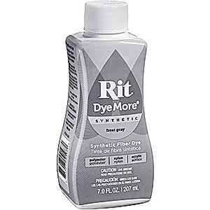 Rit DyeMore Liquid Dye, Frost Grey 7 Fl Oz (Pack of 1)