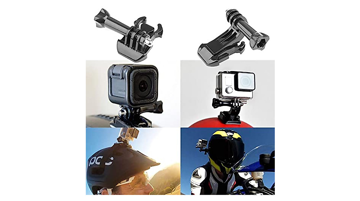 Stainless Steel J Hook Mount for GoPro - Quick Release