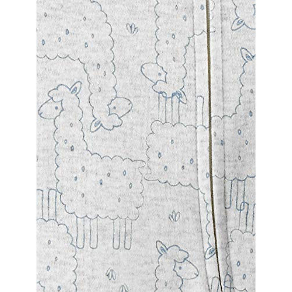 Simple Joys by Carter's Unisex Babies' Cotton Footed Sleep and Play, Pack of 3, Llama/Rainbow/Bear, 0-3 Months