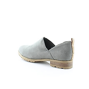 Dr. Scholl's Shoes Women's Retrograde Loafer, Steel Grey Microfiber, 9 US