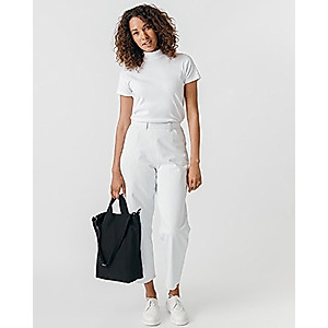 BAGGU Duck Bag Canvas Tote, Essential Everyday Tote, Spacious and Roomy, Black