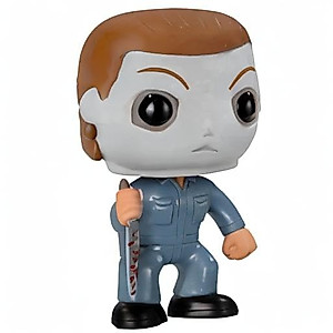 POP Halloween - Michael Myers Funko Vinyl Figure (Bundled with Compatible Box Protector Case), Multicolored, 3.75 inches
