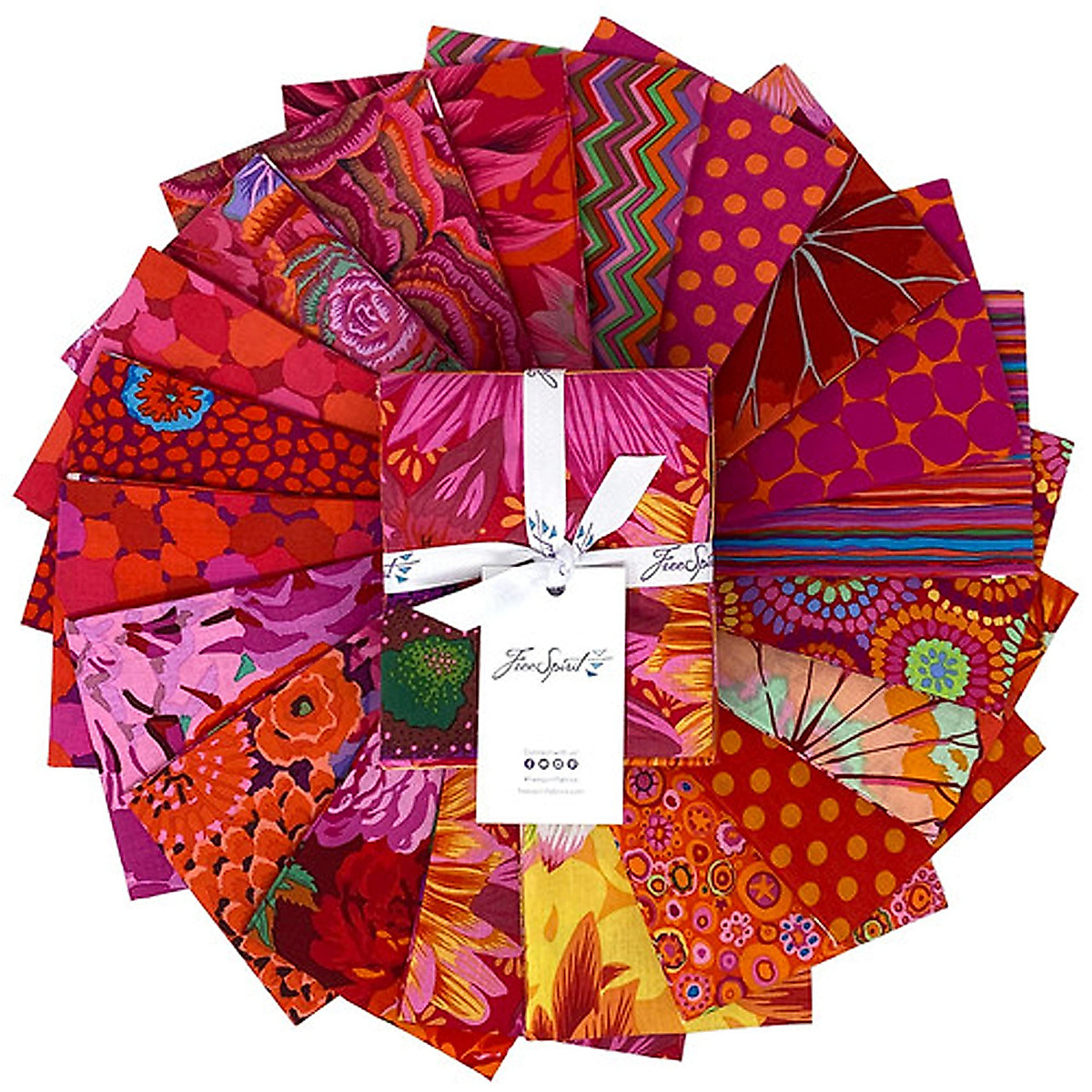 Kaffe Fassett Classics Plus Vineyard 20 Fat Quarter Bundle for Free Spirit Fabrics