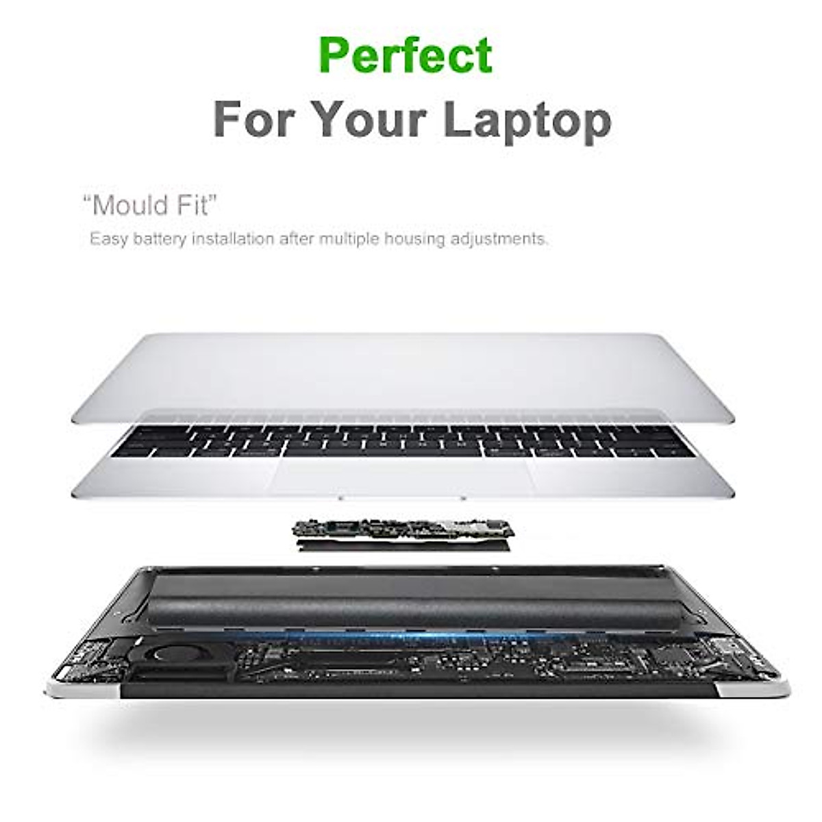 SOLICE Battery L12M4E01 L12L4A02 G50 G50-45 Laptop Battery Replacement Lenovo L12M4A02 Z50 L12L4E01 Z70 L12S4E01 Z50-70 Z70-80 G50-70 G505S G500S Z50-75 G400S [14.4V 2600mAh] Notebook Battery