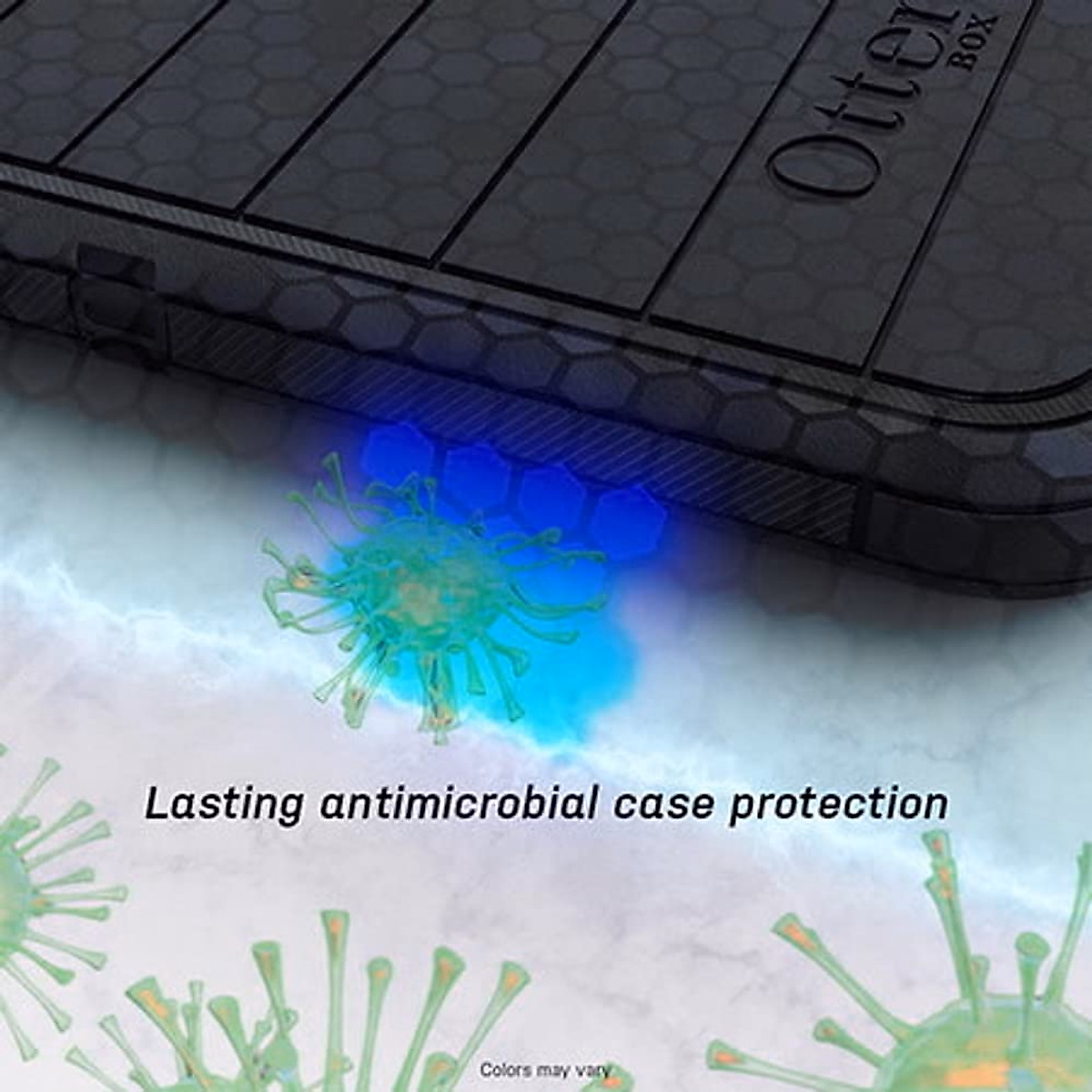 OtterBox DEFENDER SERIES SCREENLESS Case Case for iPhone 12 Pro Max - VARSITY BLUES (DESERT SAGE/DRESS BLUES)