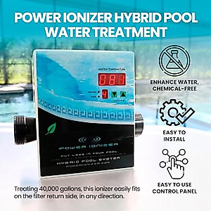 Main Access Power Ionizer System Pool Treatment System