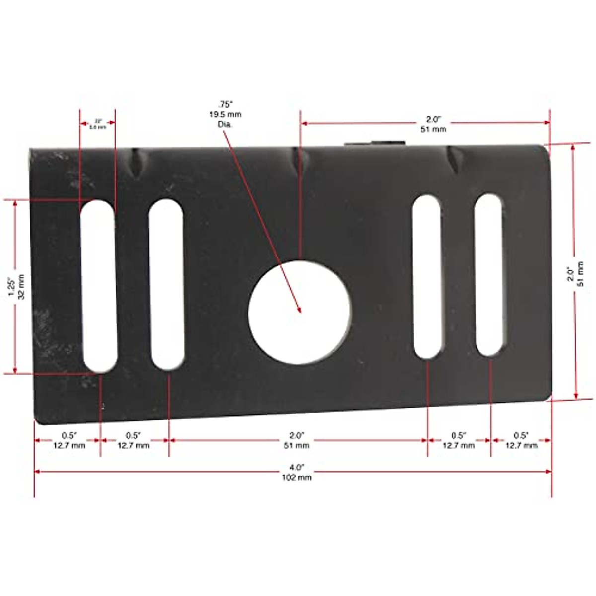 Tech Team Bed Frame Extension Set, Extend a Metal Bedframe to Meet a Headboard or Footboard, 2 Pieces, Hardware Included