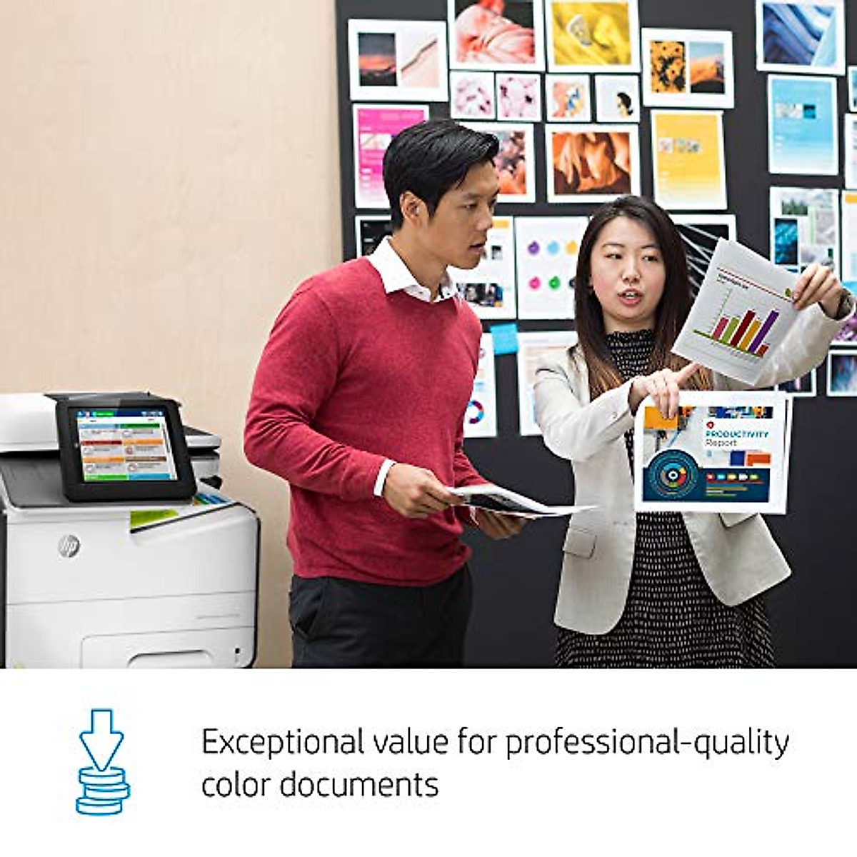 HP PageWide Enterprise Color 586f Multifunction Duplex Printer (G1W40A)